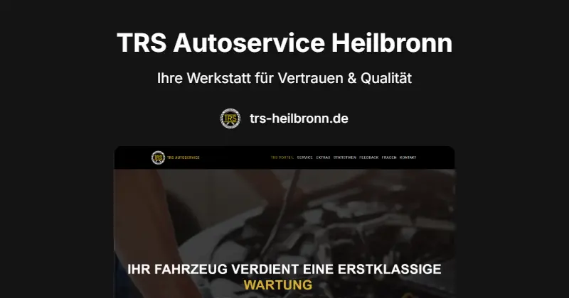 TRS – Autowerkstatt in Heilbronn | Inspektion, Reparatur & Service